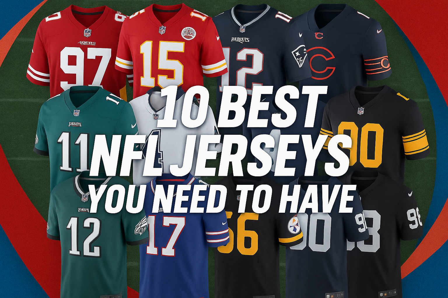Ultimate Guide: The 10 Best NFL Team Jerseys You Need to Have – Sports ...